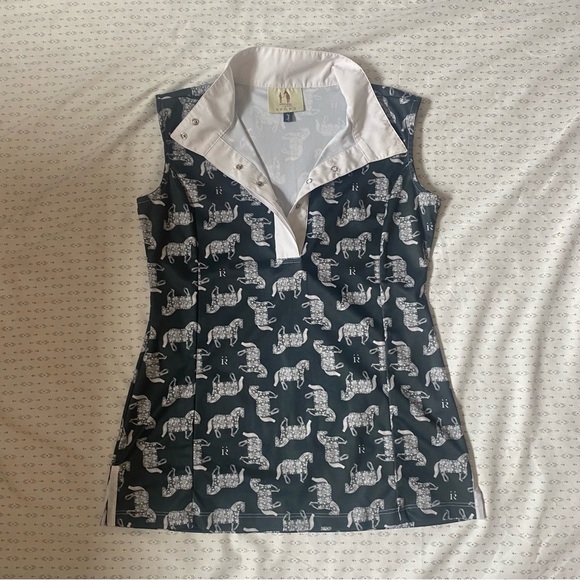 Ronner Design | Tops | Ronner Design Sleeveless Show Shirt | Poshmark